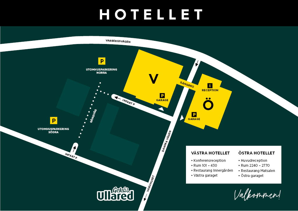 Karta Hotellet | Gekås Ullared